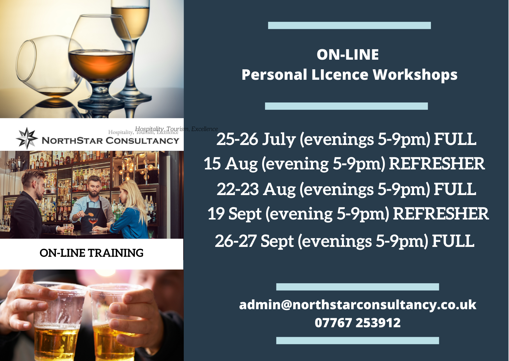 Scottish Personal Licence (SCPLH) – NorthStar Consultancy – Hospitality ...